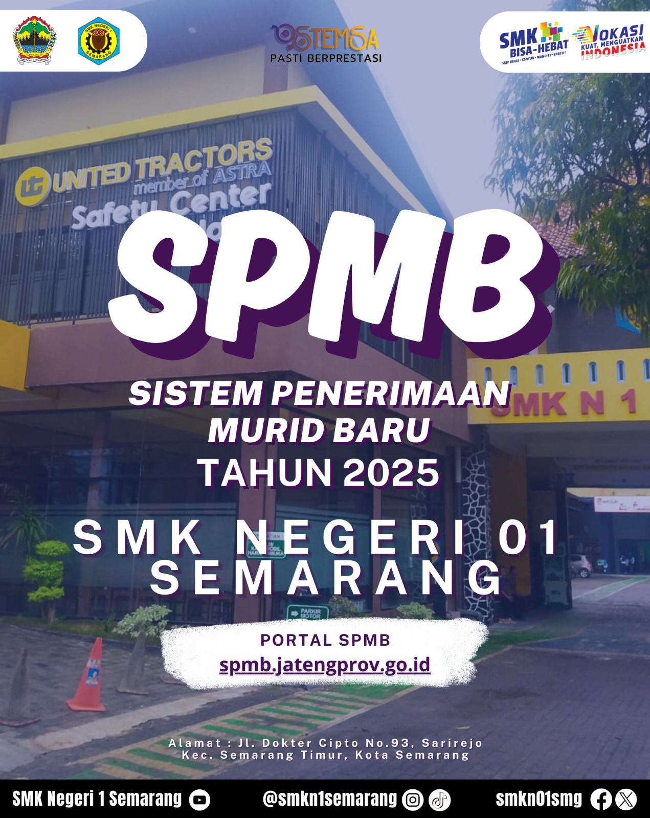 SMK Negeri 1 Semarang Segera Buka Pendaftaran SPMB 2025, Simak Jadwal ...